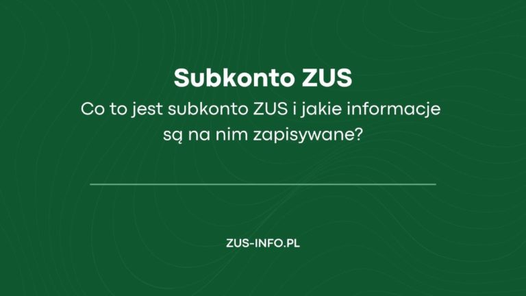 ZUS – Zakład Ubezpieczeń Społecznych, logowanie PUE, infolinia ZUS